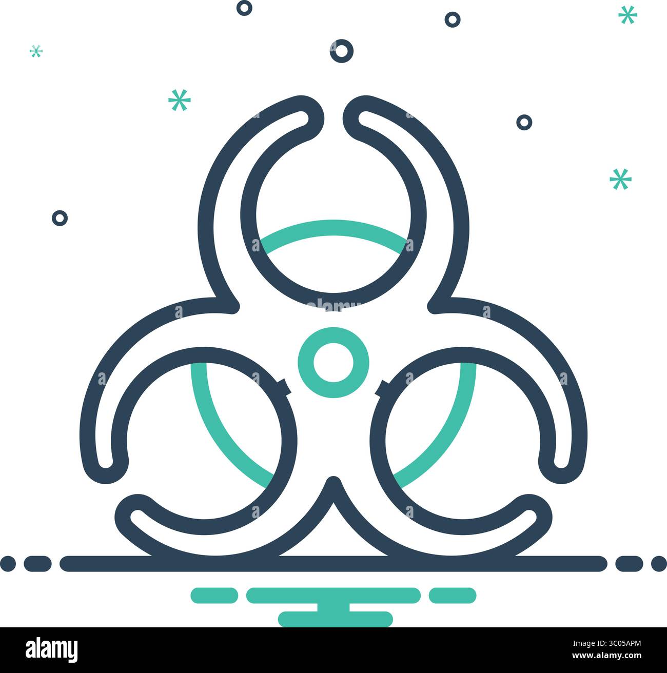 Icon toxic harmful Stock Vector Images - Alamy