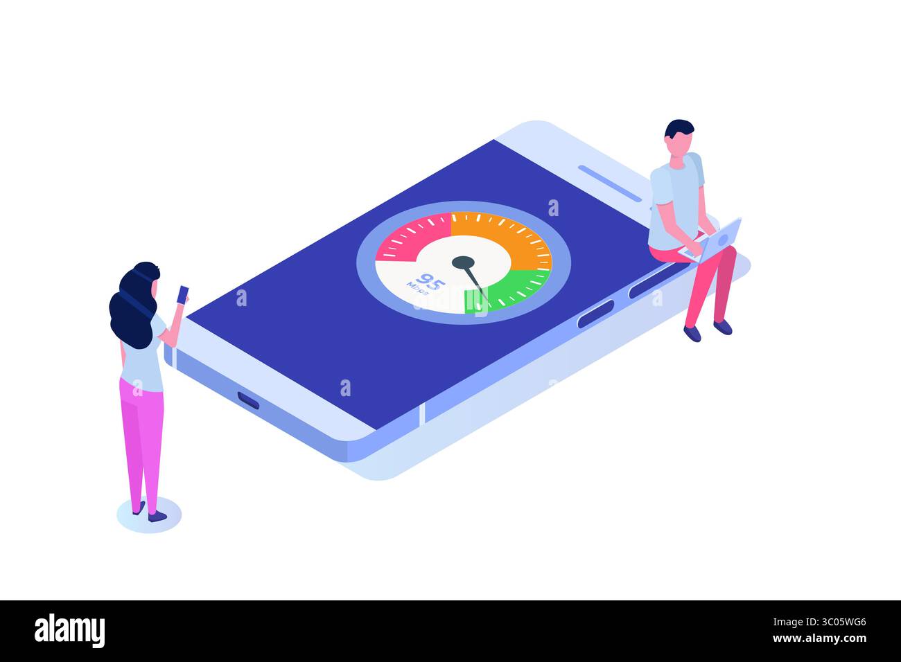 Broadband high speed internet Cut Out Stock Images & Pictures - Alamy