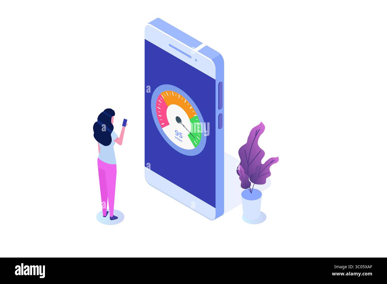 Broadband high speed internet Cut Out Stock Images & Pictures - Alamy