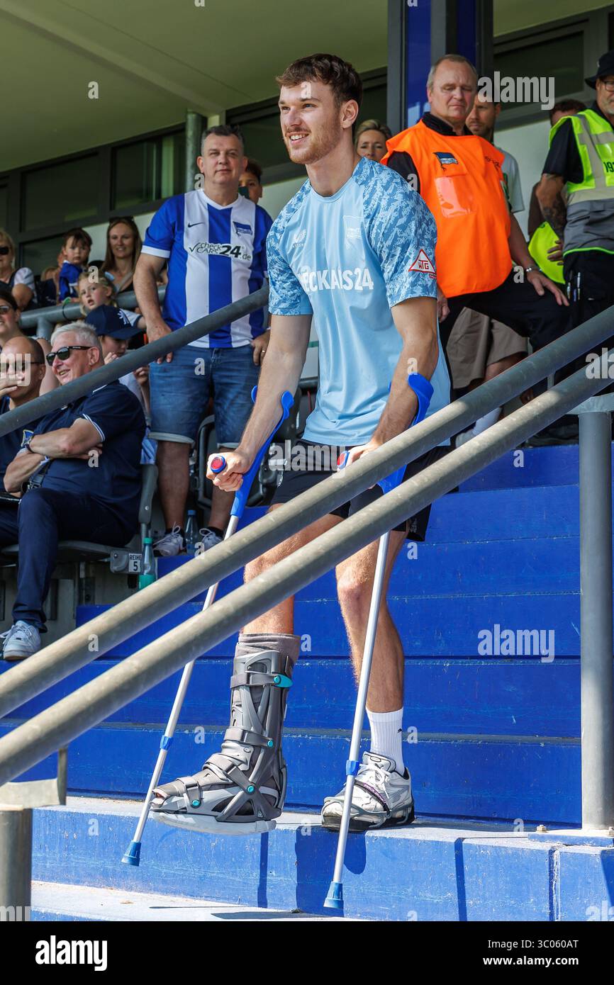 20 July 2025, Berlin: Soccer: Bundesliga 2, Hertha BSC, season opener ...