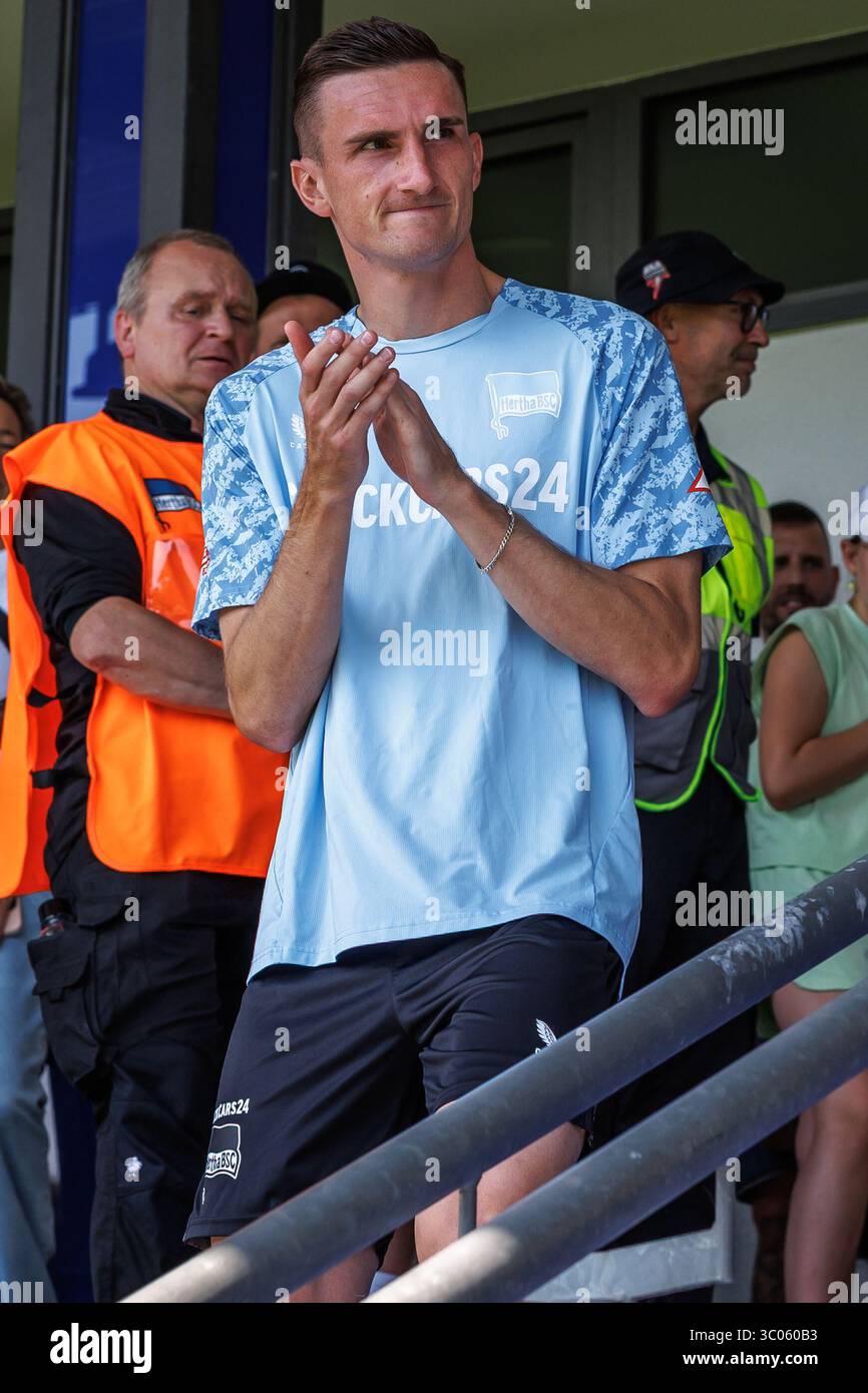 20 July 2025, Berlin: Soccer: Bundesliga 2, Hertha BSC, season opener ...