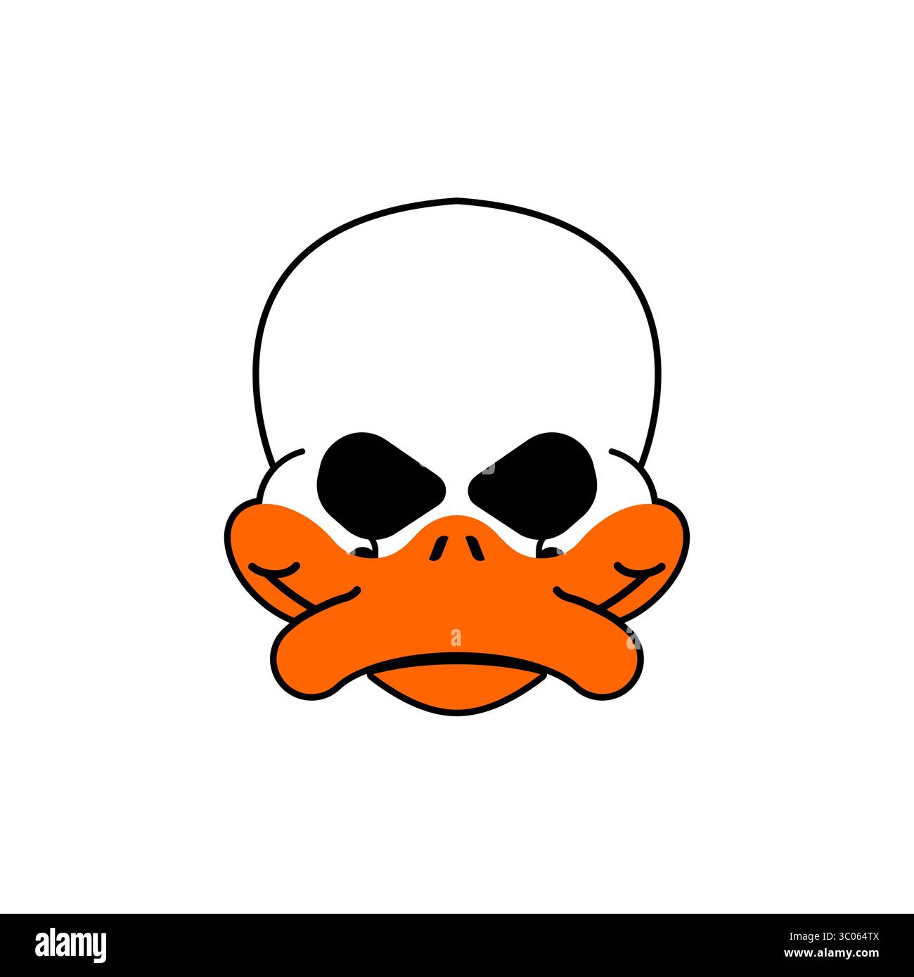 Skull for edgy branding Stock Vector Images - Alamy