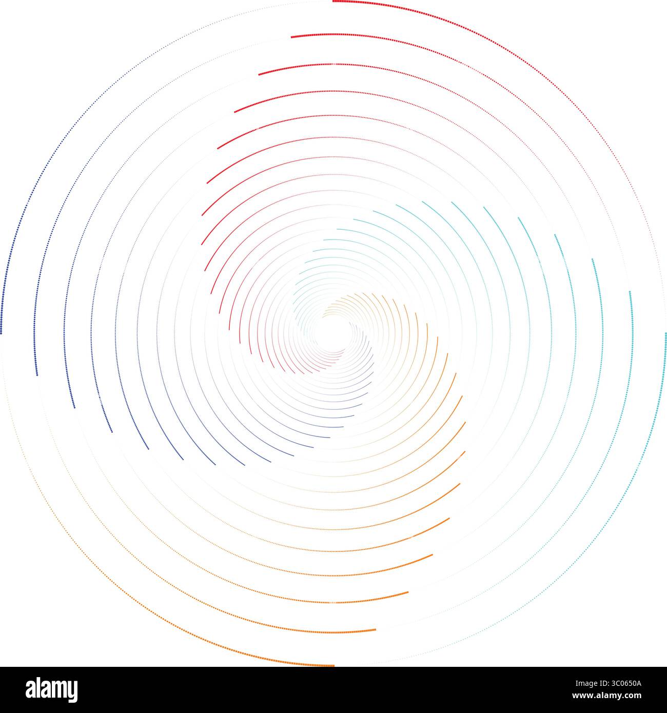 Abstract spiral lines concentric Stock Vector Images - Alamy