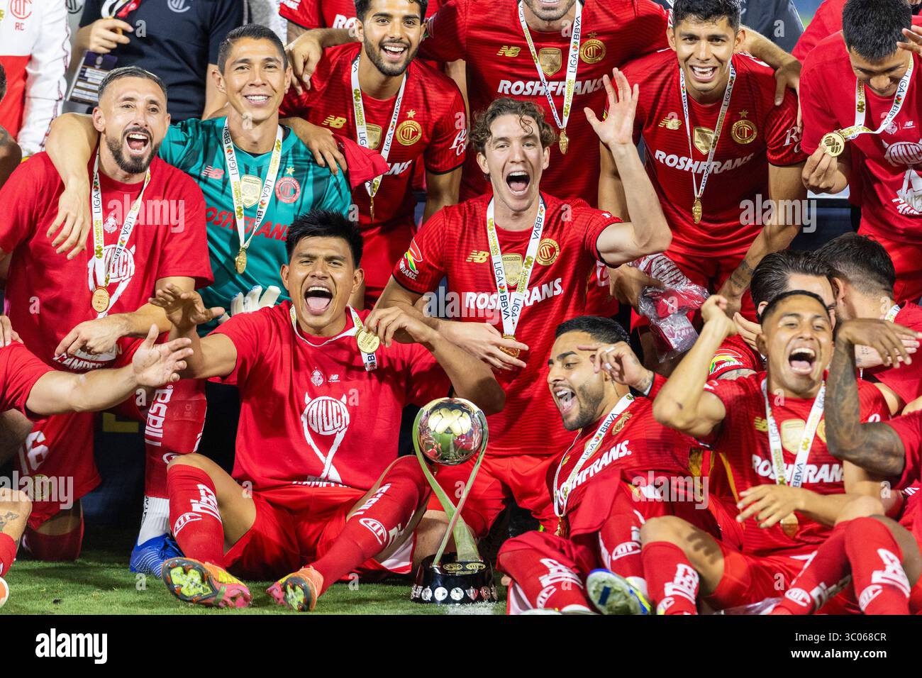 Los Angeles, United States. 20th July, 2025. Club Deportivo Toluca ...