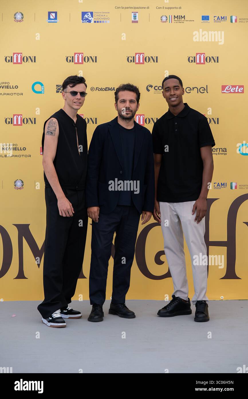 Francesco Gheghi in Emporio Armani, Vincenzo Alfieri and Justin De Vivo ...