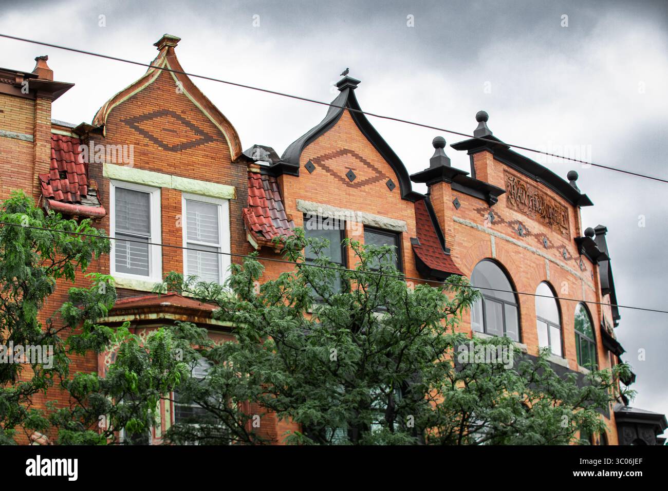 Hawthorne Hall building at the corner of Lancaster Avenue and Hamilton ...