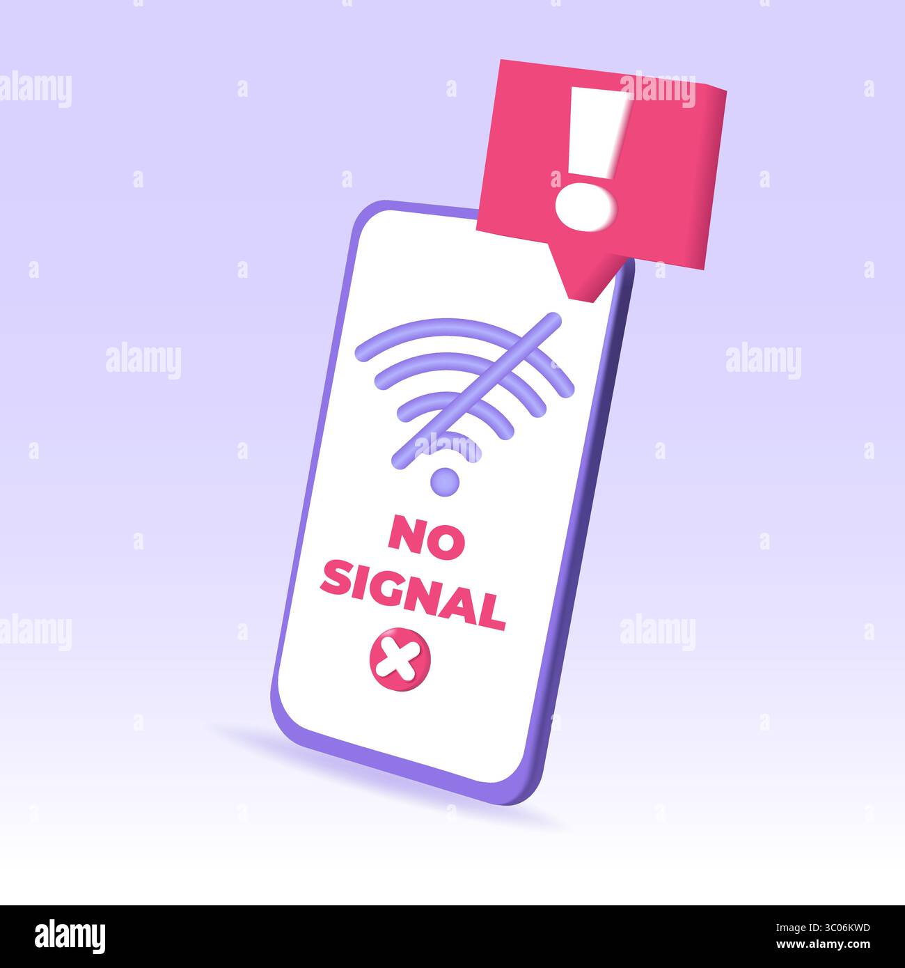 Mobile phone weak wifi hi-res stock photography and images - Alamy
