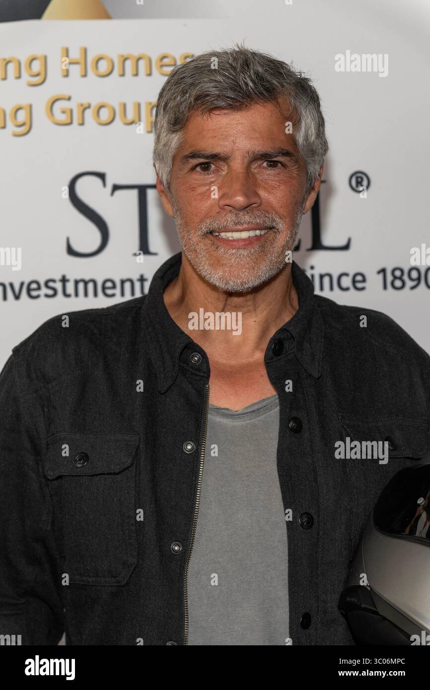 Actor Esai Morales attends Palisades Dolphin Strong Benefit Concert at Santa Monica Bay Woman's ...