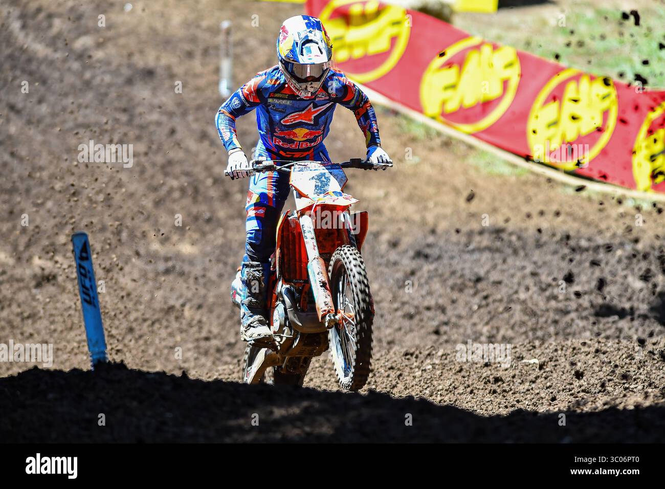 July 19, 2025: Red Bull KTM Factory Racing rider Chase Sexton (1) heads ...
