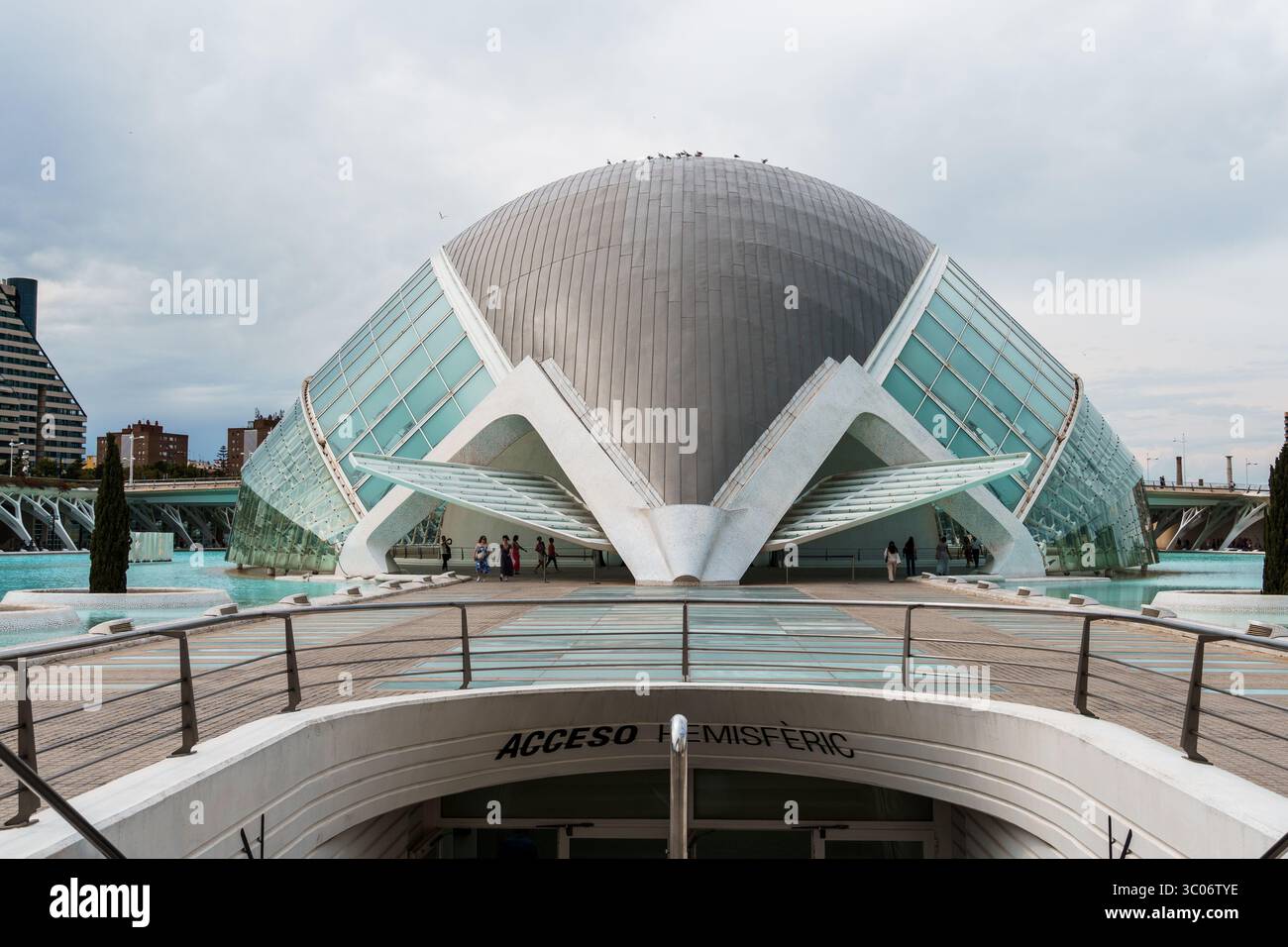Valencia, Spain - May 15, 2025: View the City of Arts and Sciences in ...