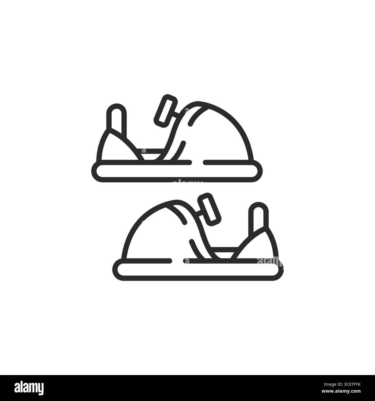 Cars car bumper car Black and White Stock Photos & Images - Alamy