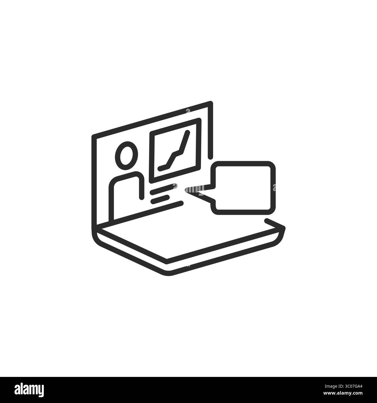 Speech conference meeting business Black and White Stock Photos ...