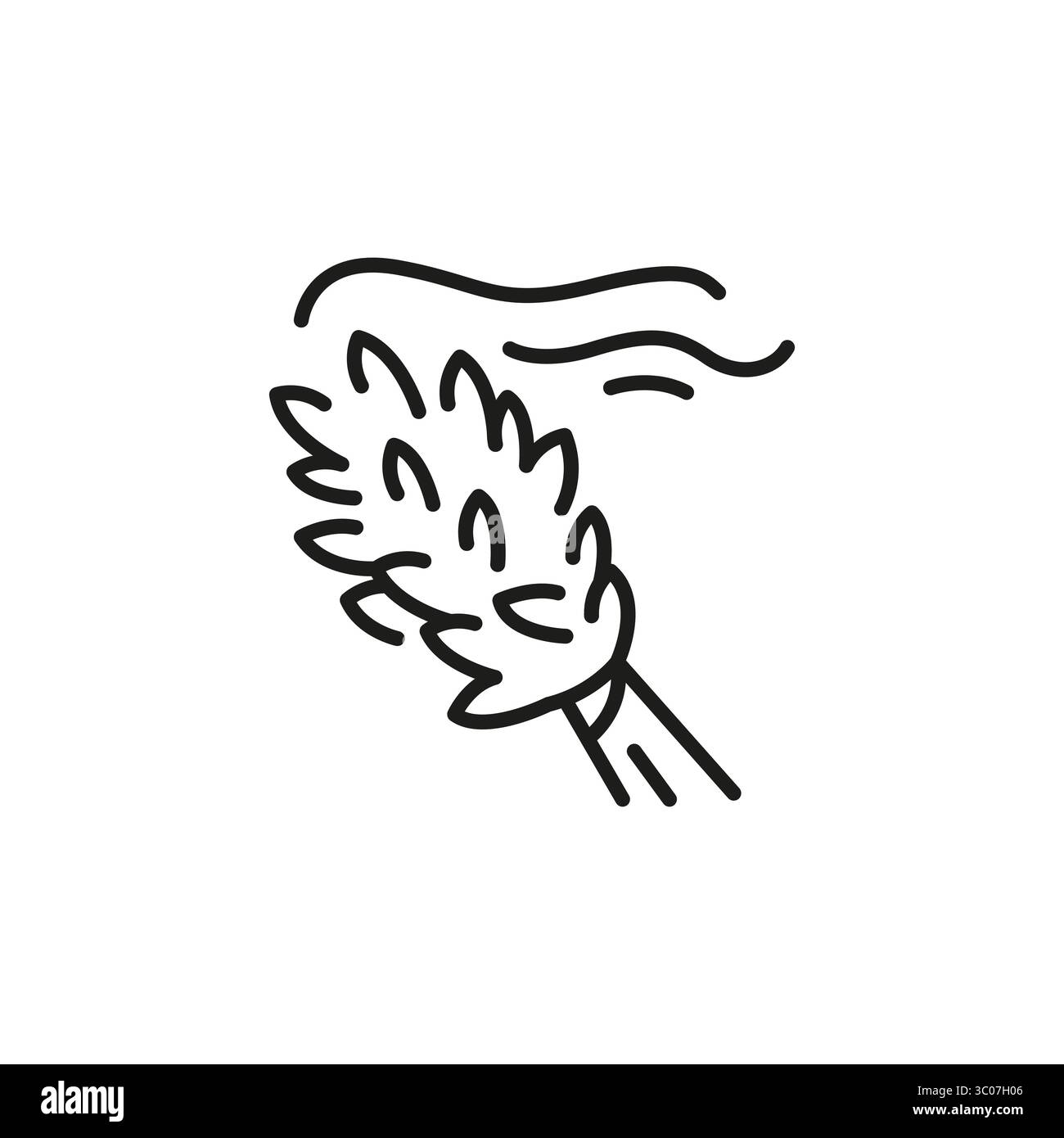 Herbal steam therapy Stock Vector Images - Alamy