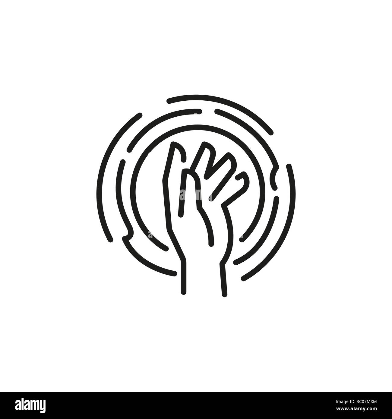 Field field hand Cut Out Stock Images & Pictures - Alamy