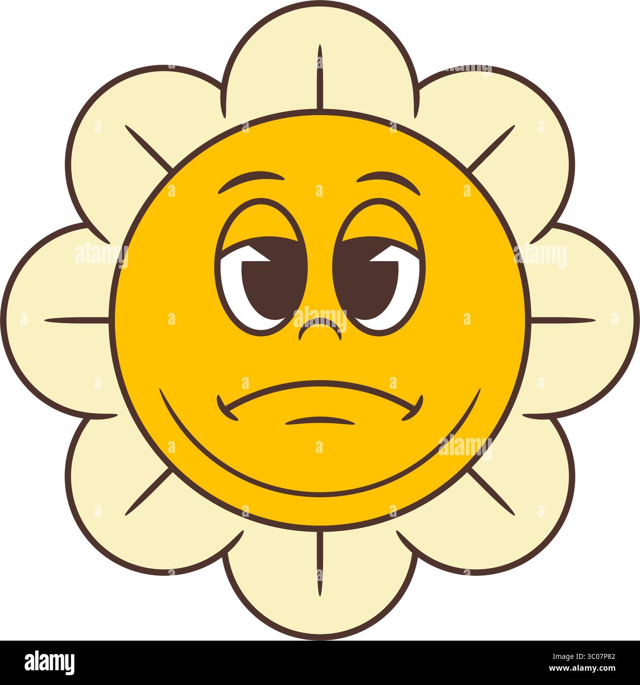 Downturned petals Stock Vector Images - Alamy