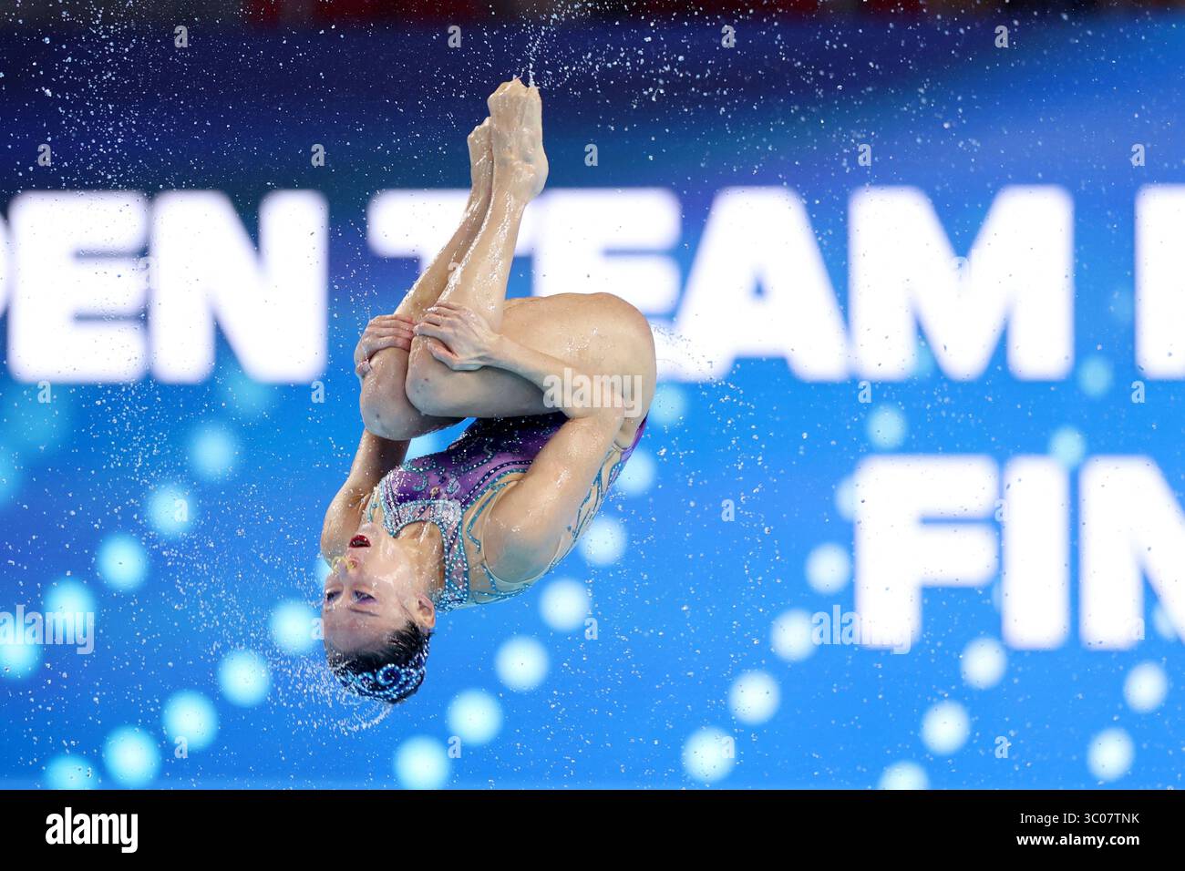 Singapore City, Singapore.20th July 2025. China's artistic swimming ...