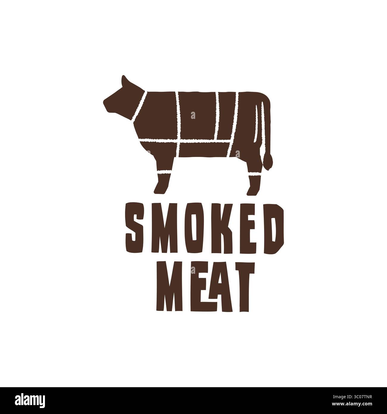 Flame cow Stock Vector Images - Alamy