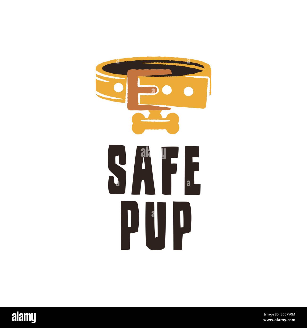 Safe and secure dog Stock Vector Images - Alamy