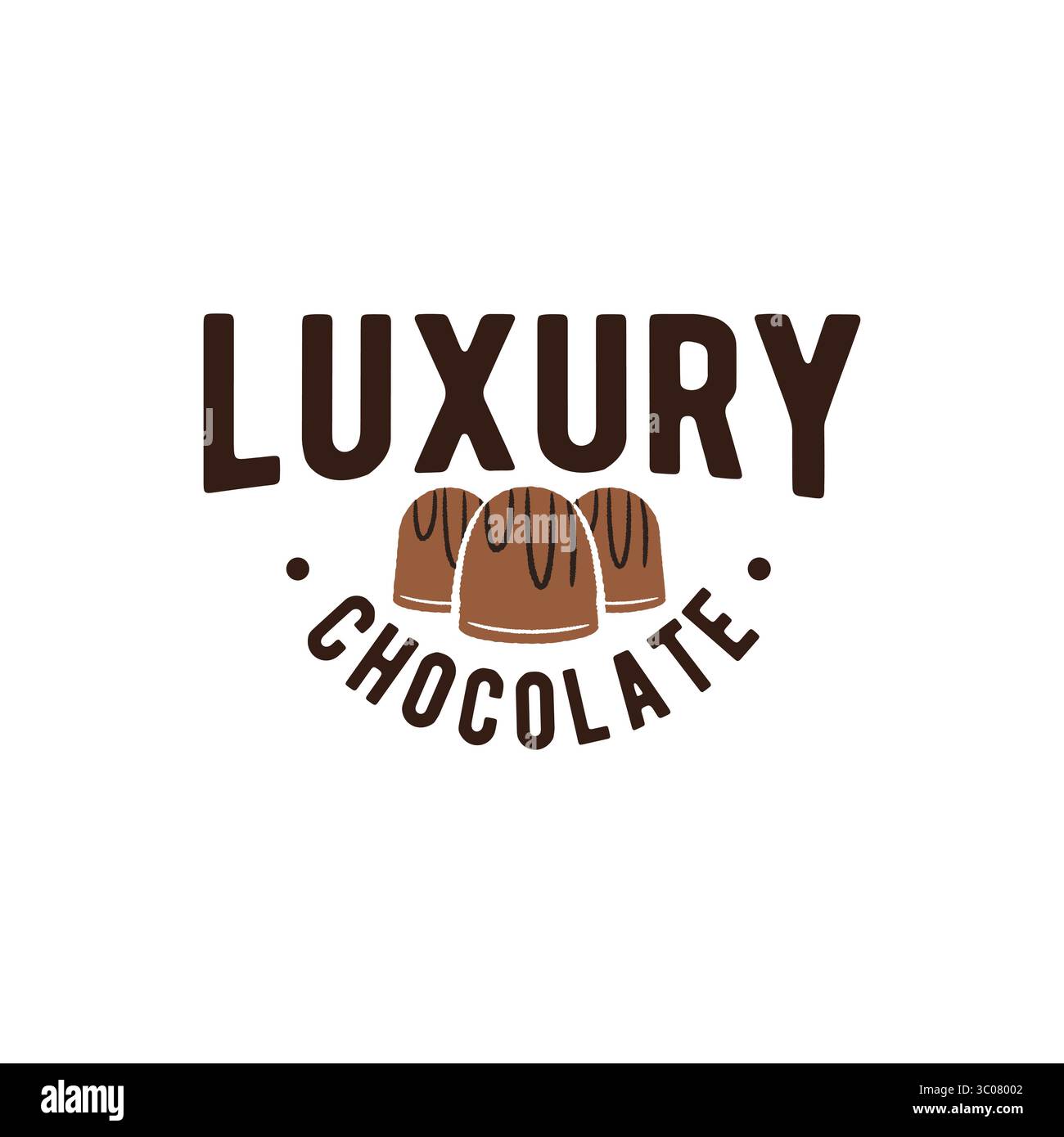 Chocolate cocoa logo icon hi-res stock photography and images - Alamy