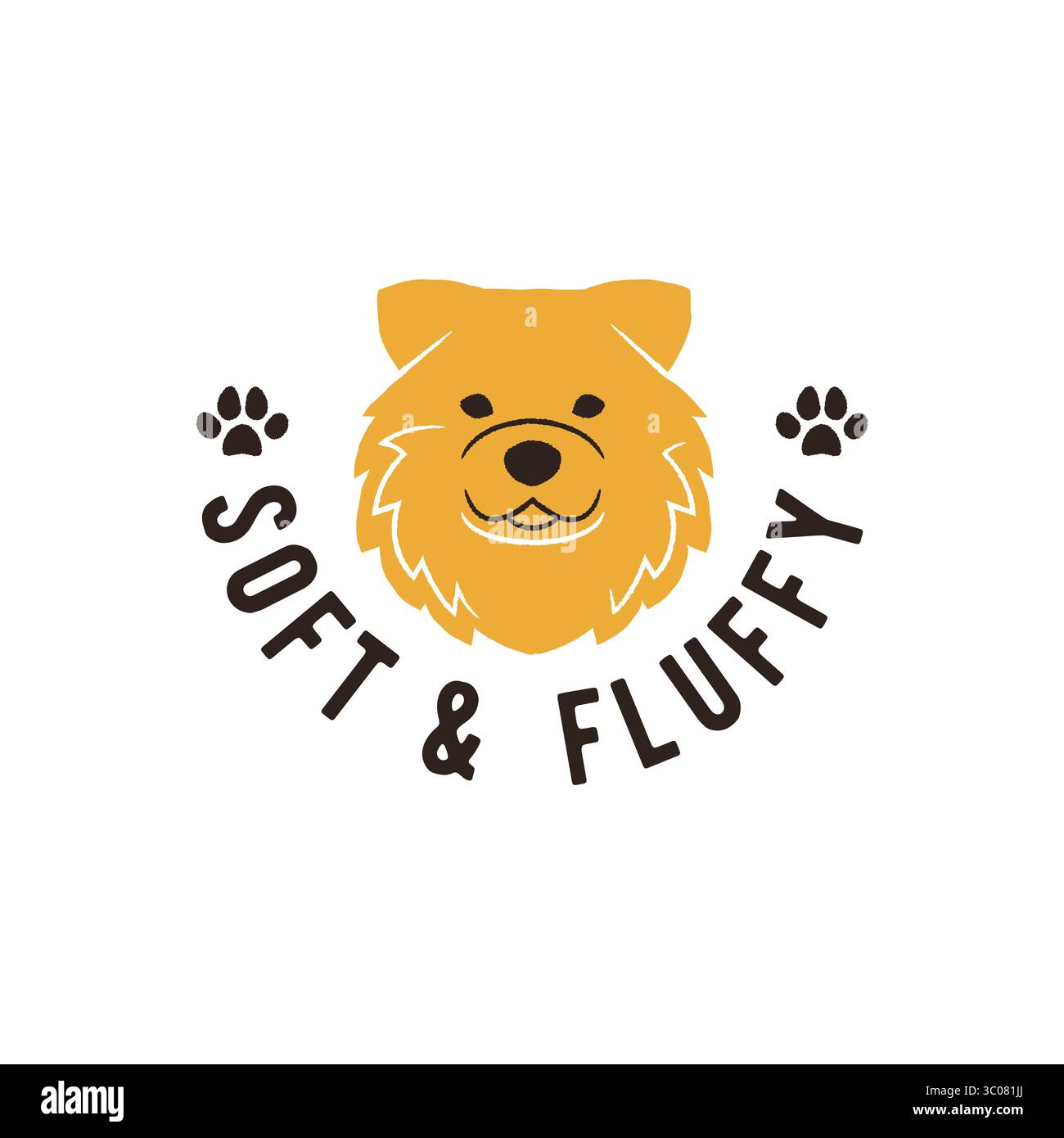 Soft Fluffy Logo Stock Vector Image & Art - Alamy