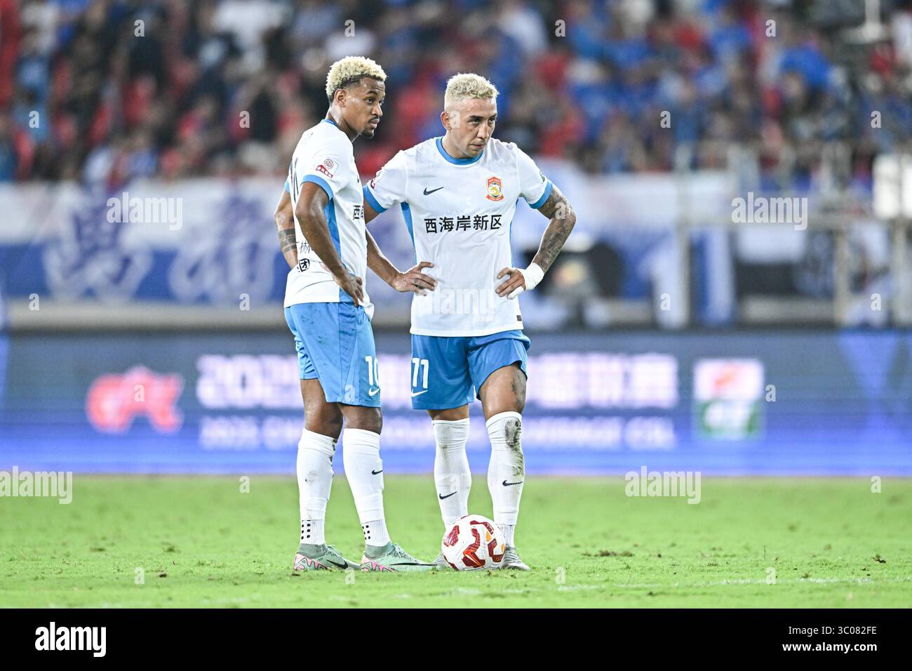 Wuhan Three Towns Football Club 1-1 draw Qingdao West Coast Football ...
