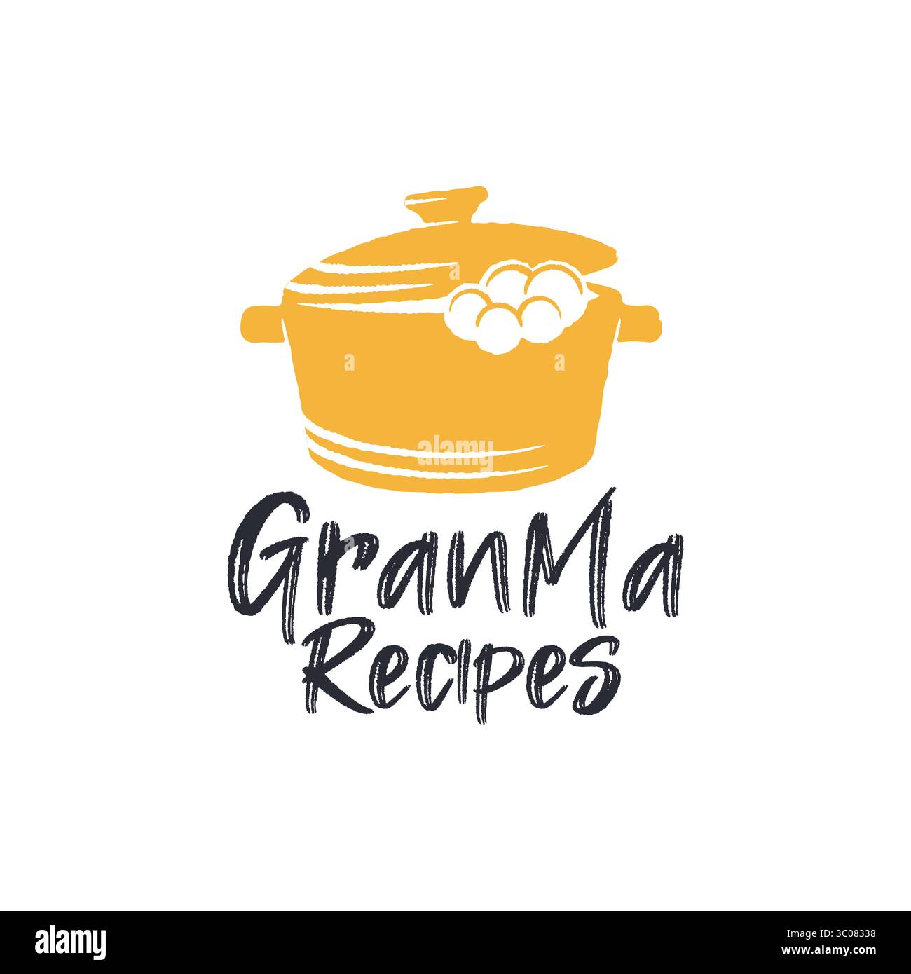 Grandma Recipes Logo Stock Vector Image & Art - Alamy