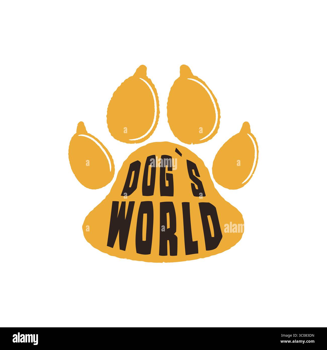 Dog World Logo Stock Vector Image & Art - Alamy