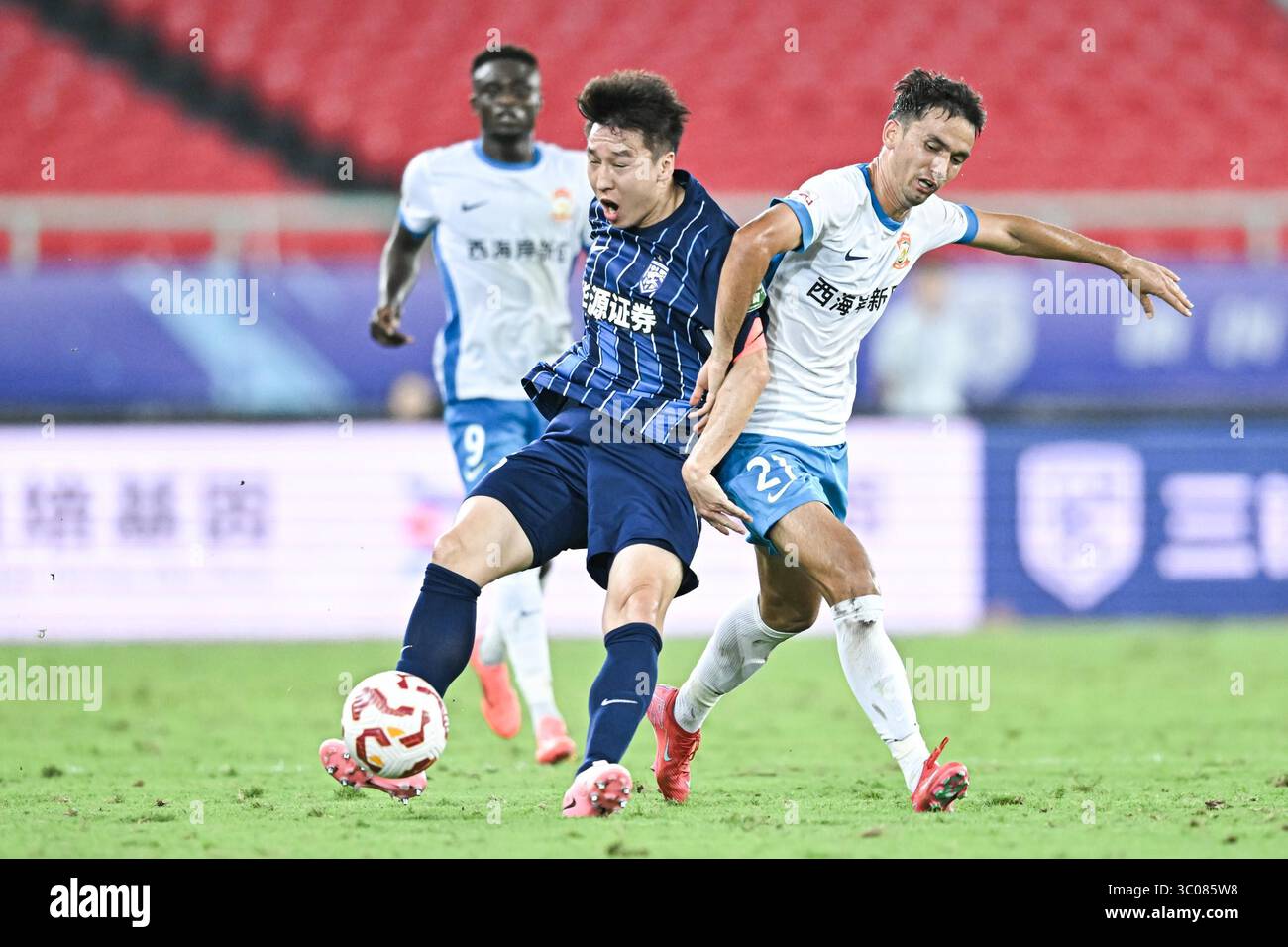 Wuhan Three Towns Football Club 1-1 draw Qingdao West Coast Football ...
