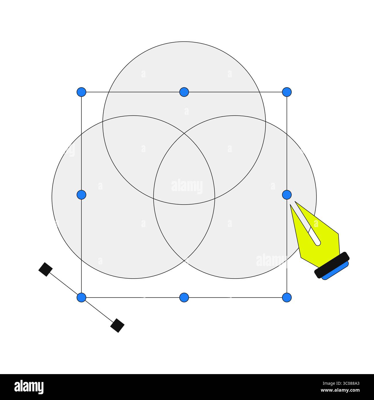 Graphic design process in RGB 2D onboarding ui illustration Stock Vector Image & Art - Alamy