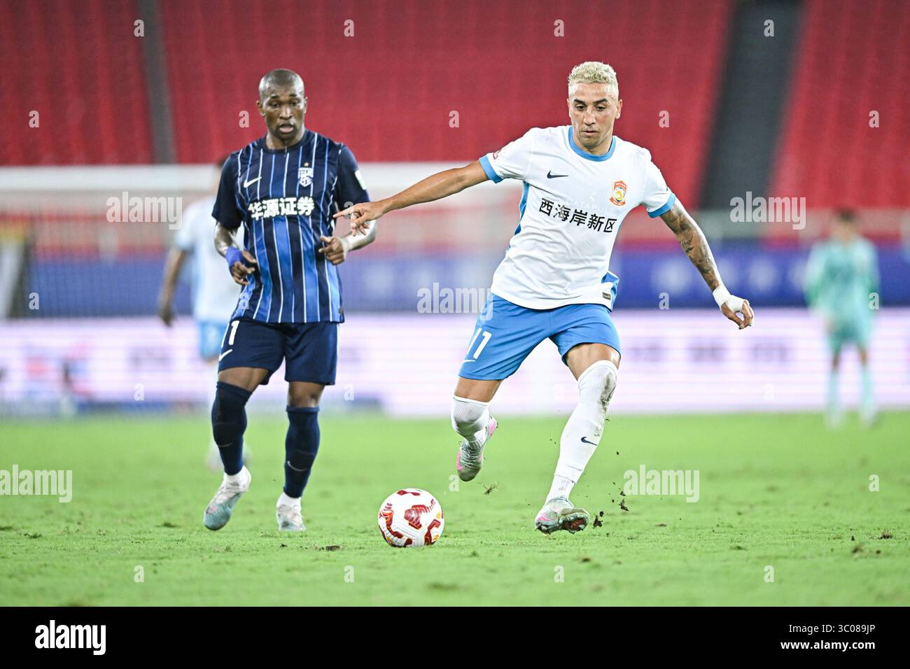 Wuhan Three Towns Football Club 1-1 draw Qingdao West Coast Football ...