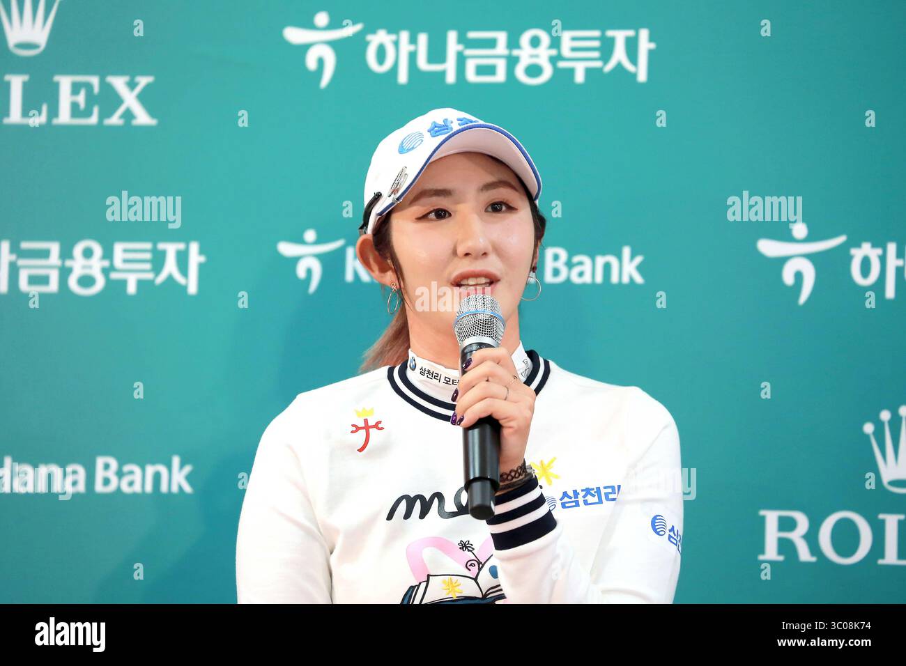 October 8, 2018 - Incheon, South Korea - A Six LPGA Players (from left ...