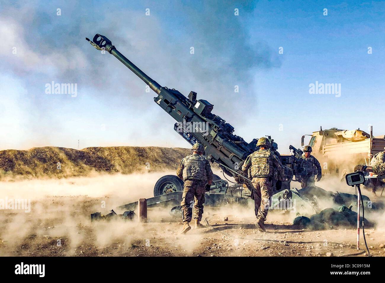 August 12, 2018 - Iraq - Troopers from the Field Artillery Support ...