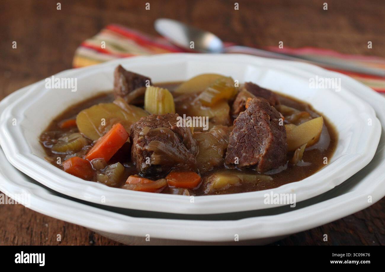 October 3, 2018 - MO, USA - Guinness stew on October 3, 2018. (Credit ...