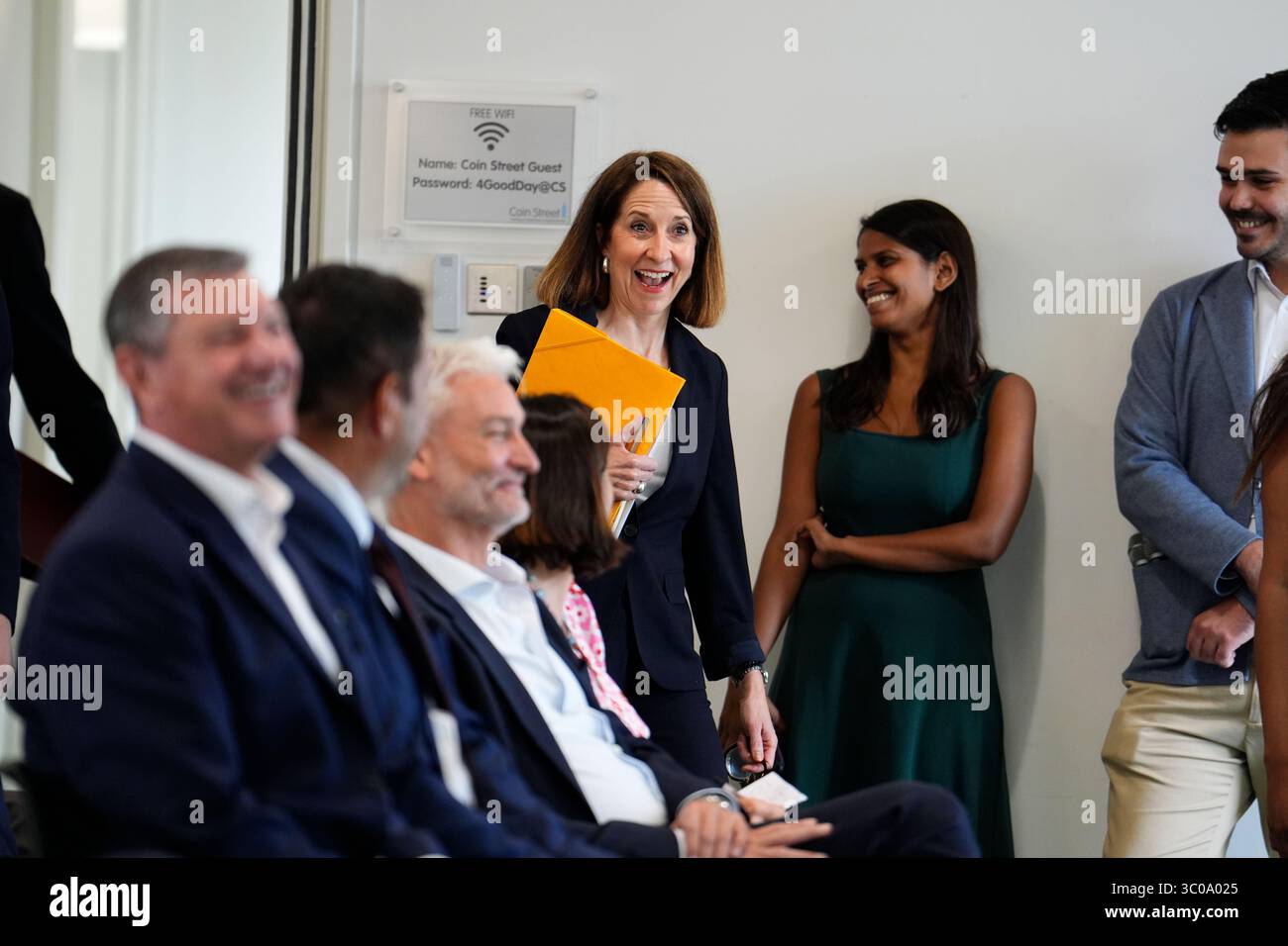 Work and Pensions Secretary Liz Kendall arrives ahead of her speech at ...