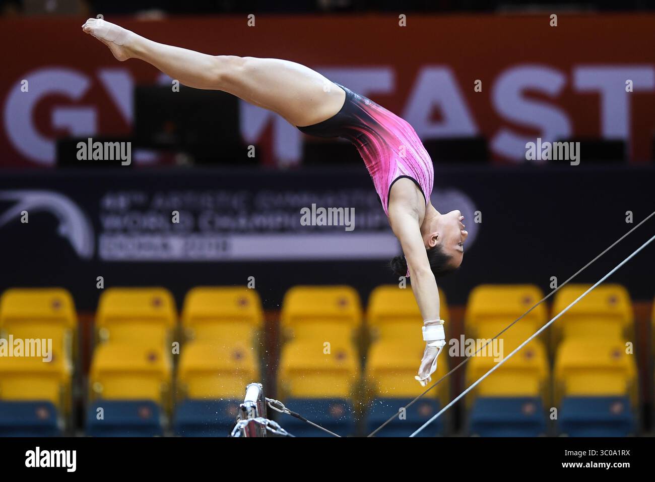 October 23, 2018 - Doha, Qatar - KIM BUI from Germany practices on the ...