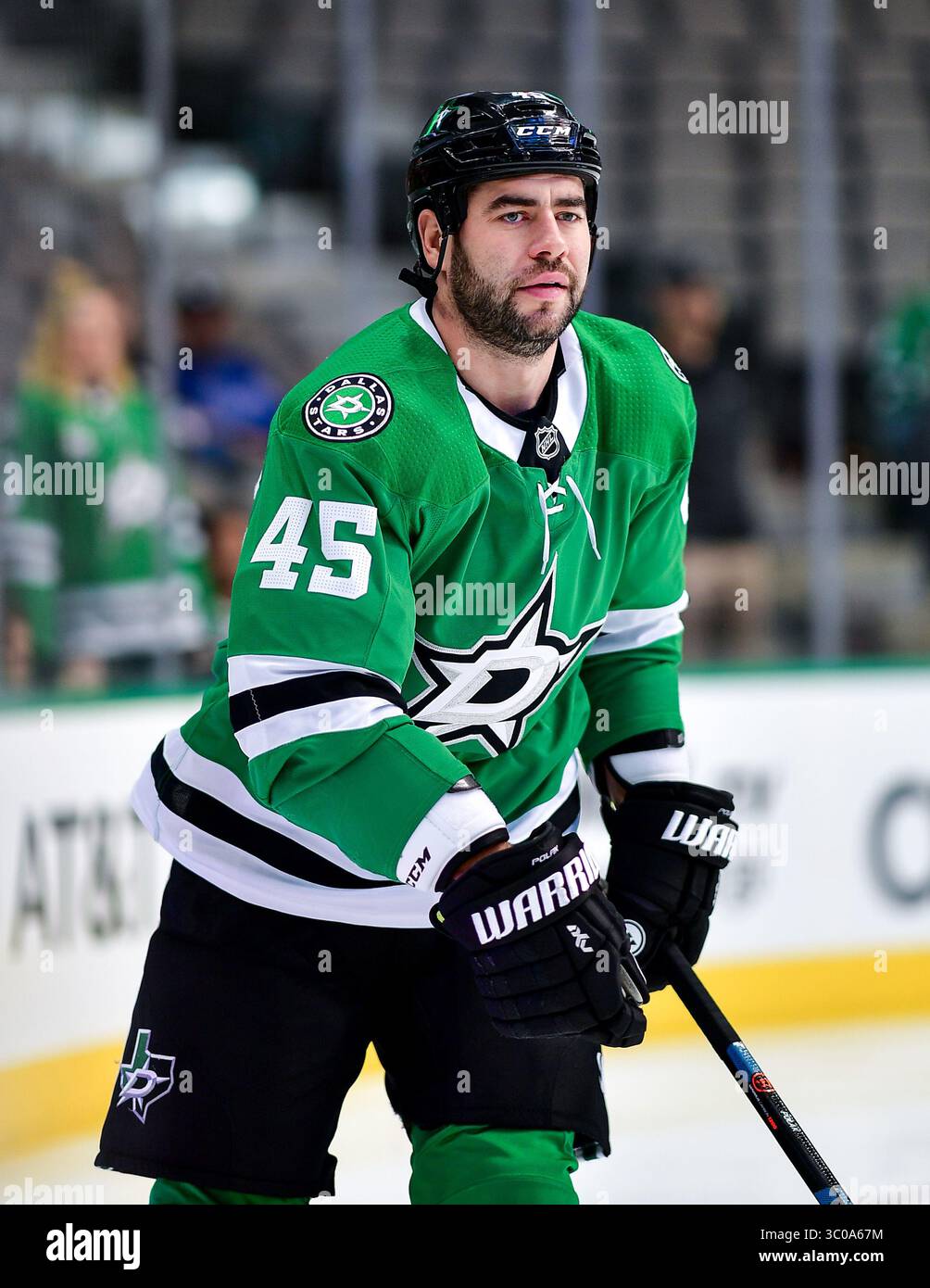 Dallas Stars defenseman Roman Polak (45) during the Los Angeles Kings ...
