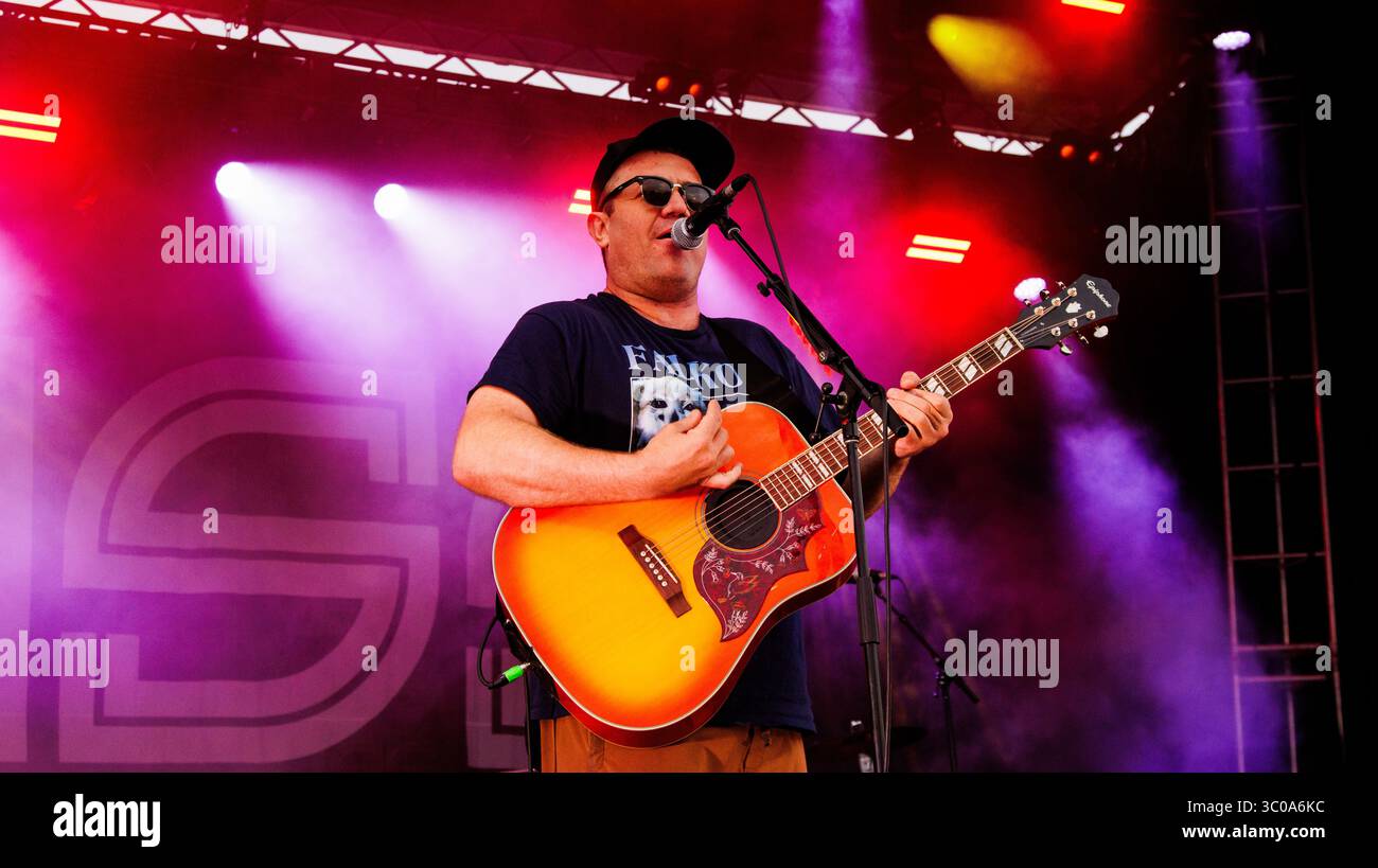 Ashley Buchholz performs as part of USS (Ubiquitous Synergy Seeker) at ...