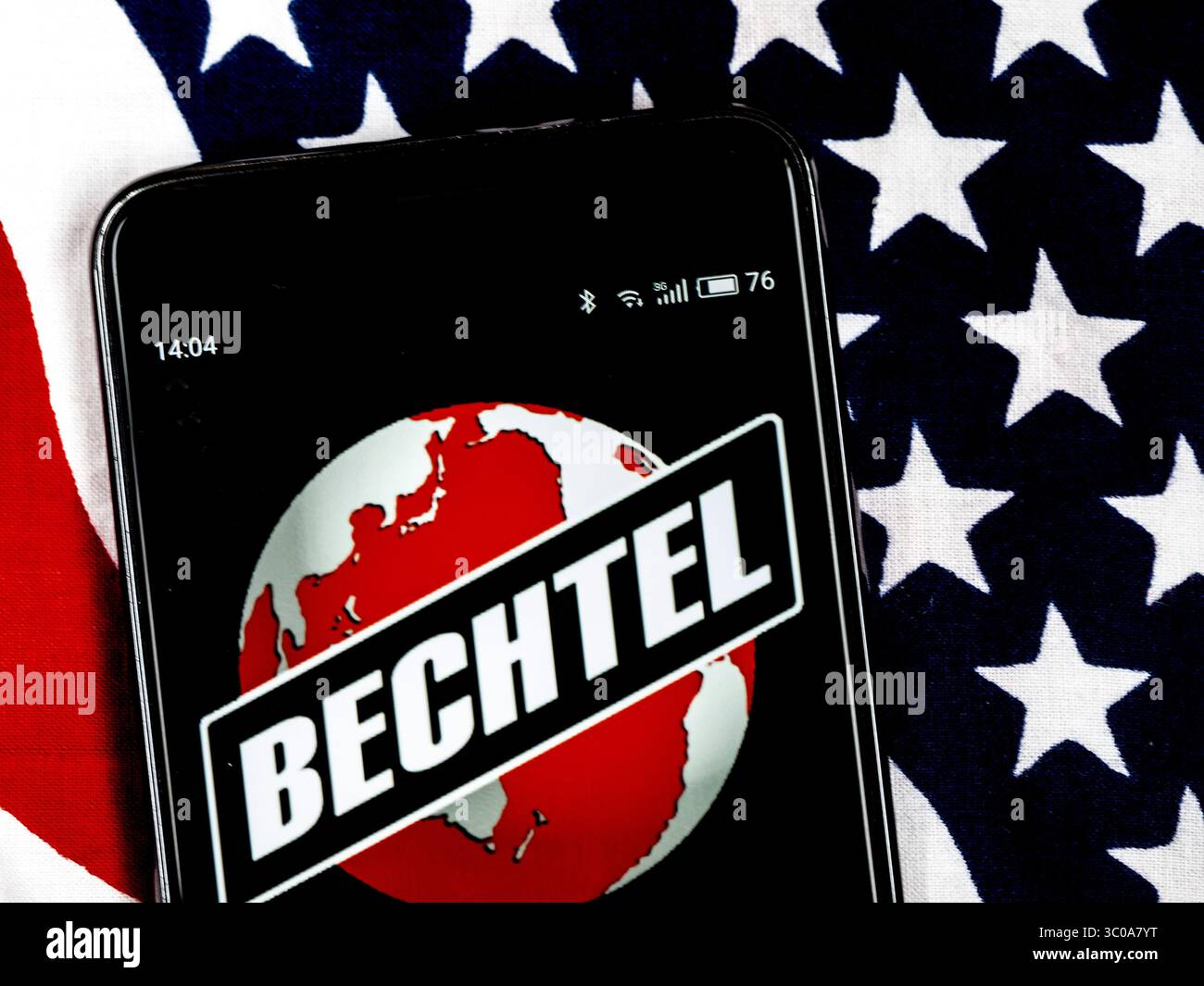 October 24, 2018 - Kiev, Ukraine - Bechtel Engineering company logo ...