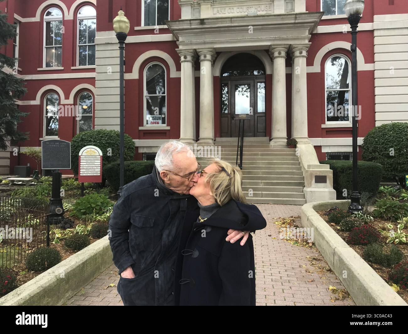 October 25, 2018 - Crown Point, USA - Melvin and Randy Berlin, both 89 ...