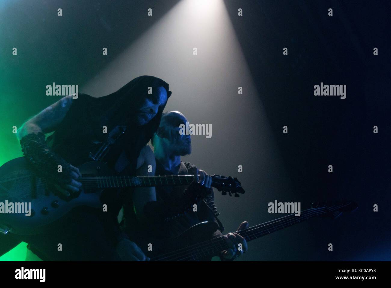 October 23, 2018 - Adam Darski, stage name Nergal, and Tomasz ...