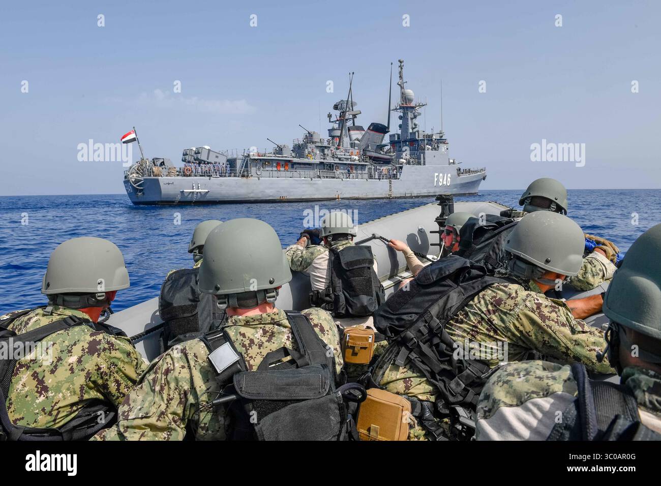 October 21, 2018 - Red Sea - A visit, board, search, and seizure (VBSS ...
