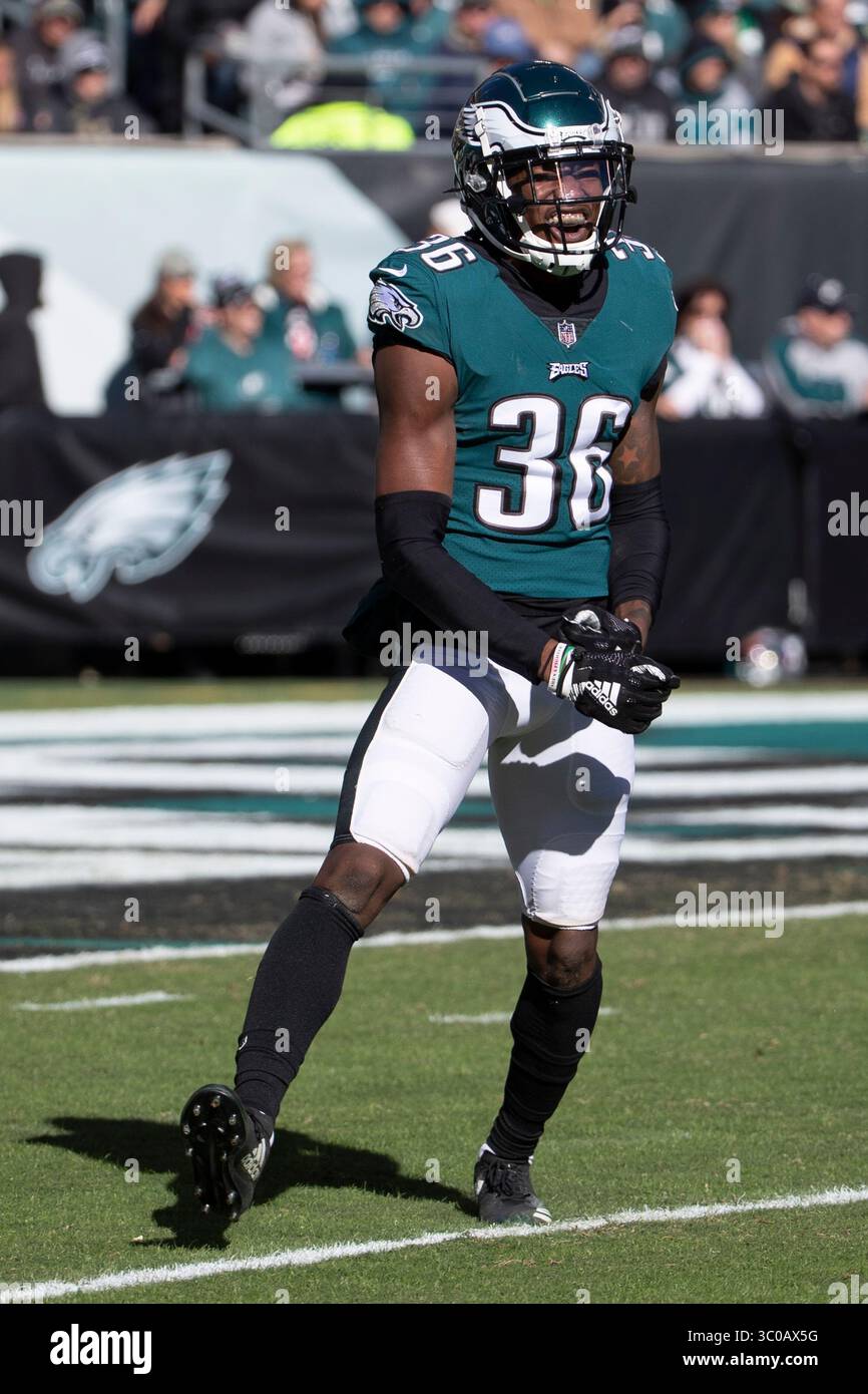 October 21, 2018: Philadelphia Eagles defensive back Deiondre' Hall (36 ...