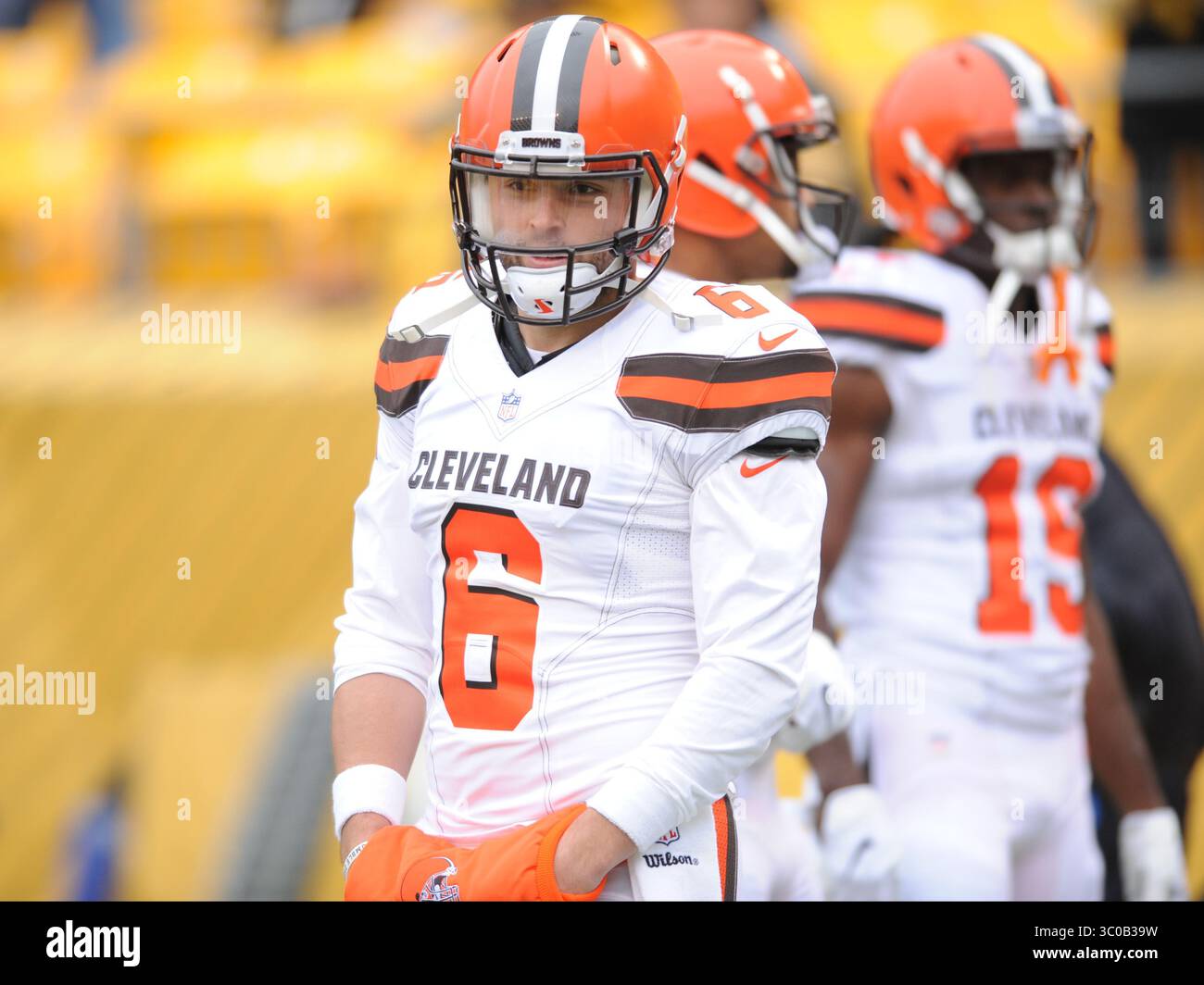 October 28th, 2018: Browns #6 Baker Mayfield during the Pittsburgh ...
