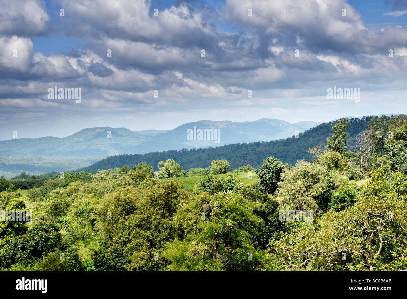 landscape western ghats sahyadri mountains chikhaldara amravati ...
