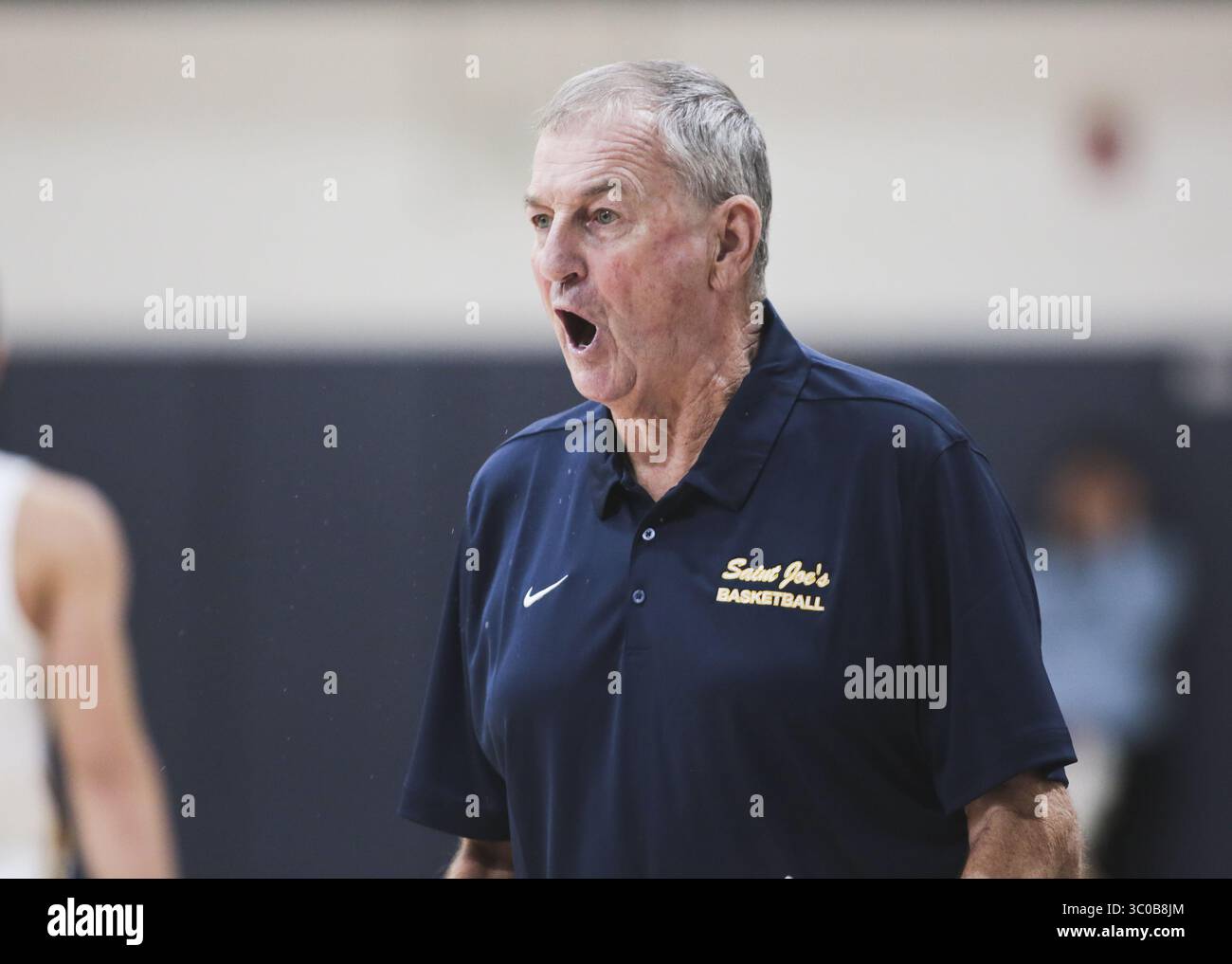 October 28, 2018 - West Hartford, CT, USA - Jim Calhoun is still ...