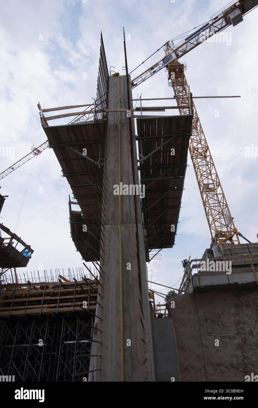 industrial concrete building and industrial architecture for mass ...