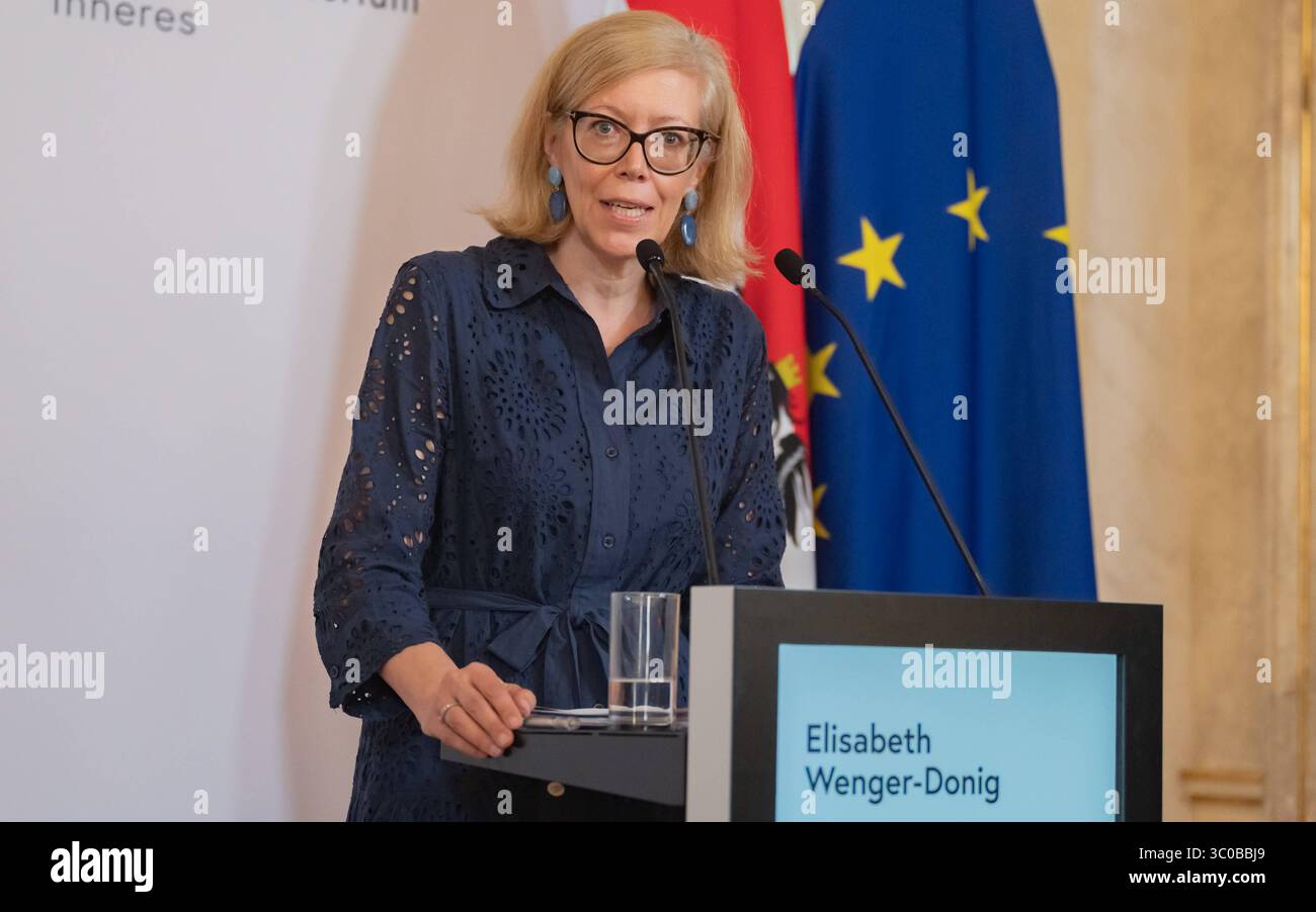 20250721 Asyl-Halbjahresbilanz 2025 WIEN, OESTERREICH - 21. JULI ...