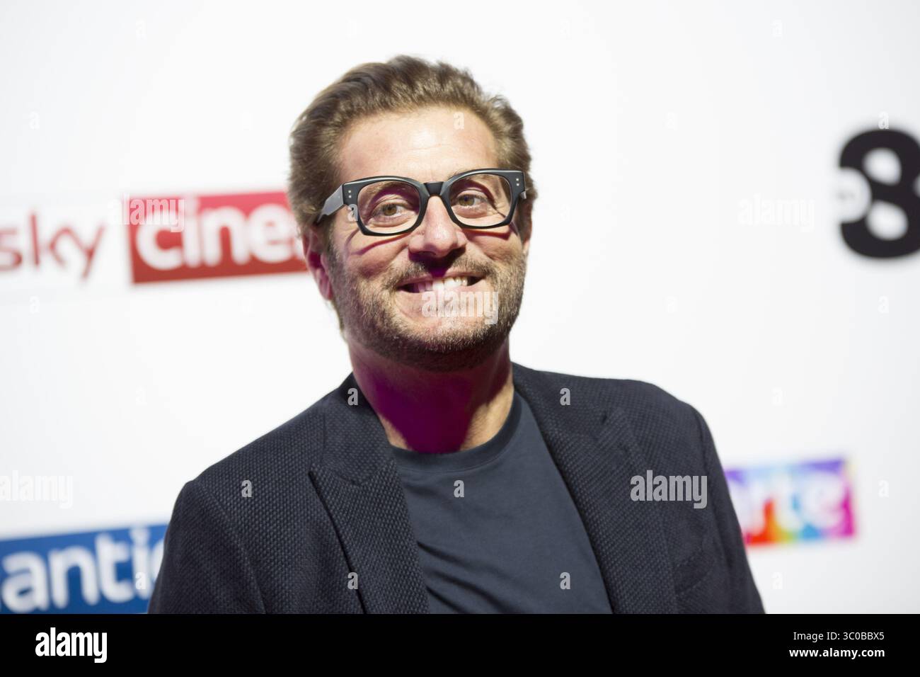 Enrico Papi at the presentation of the next season Sky palimpsests, at ...