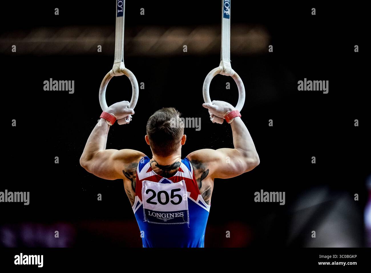 October 31, 2018: Brinn Bevan of Â Great Britain during Rings ...