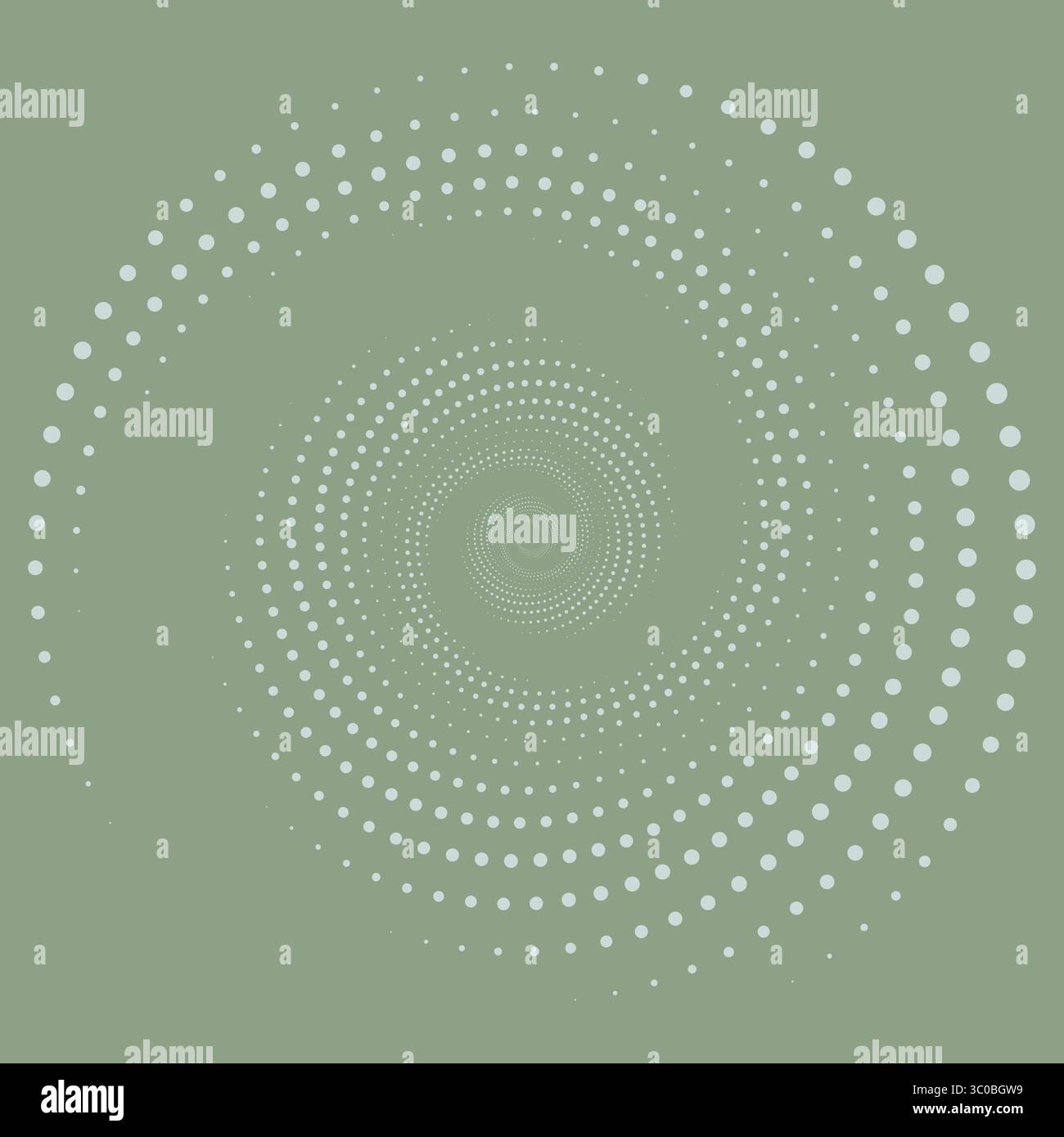 Vector illustration which consist of circles. Optical illusion pattern ...
